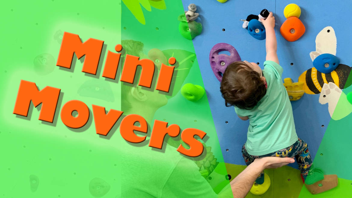 Mini Movers/Toddler Sessions – Rock Climbing